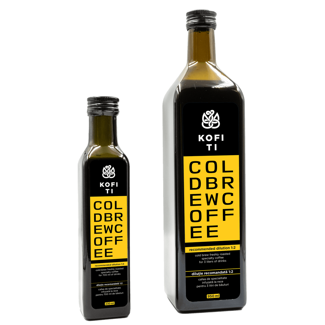 Kofi Ti - artisan drinks created in Romania