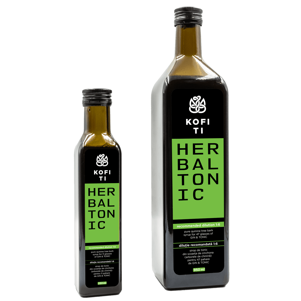Natural syrup for tonic water, produced in Romania - Herbal Tonic – Kofi Ti