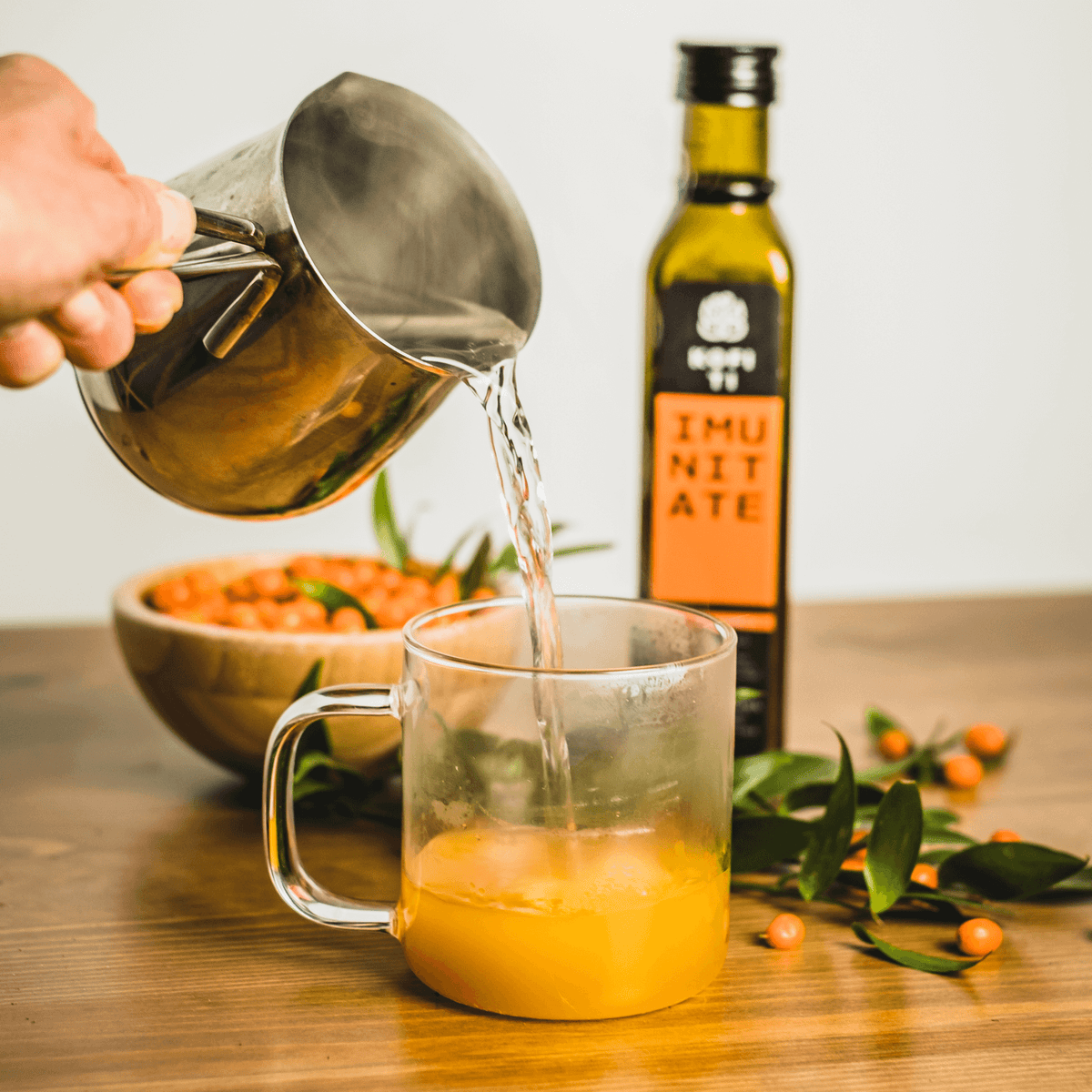 Kofi Ti's Seaberry [honey syrup].